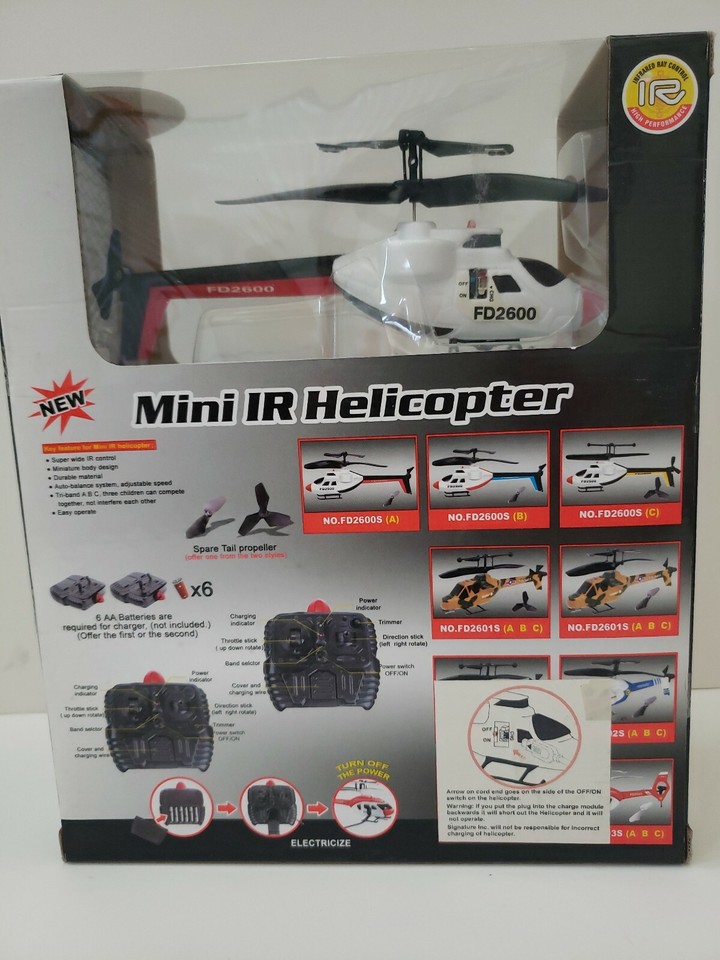 Mini IR Helicopter Infrared Ray Remote Control | eBay
