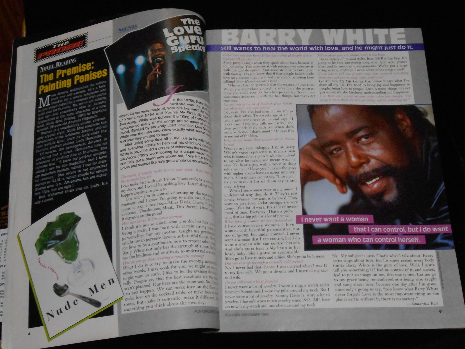 PLAYGIRL Magazine Terrence Dineen, Michael Shayne, John Laforme DEC ...