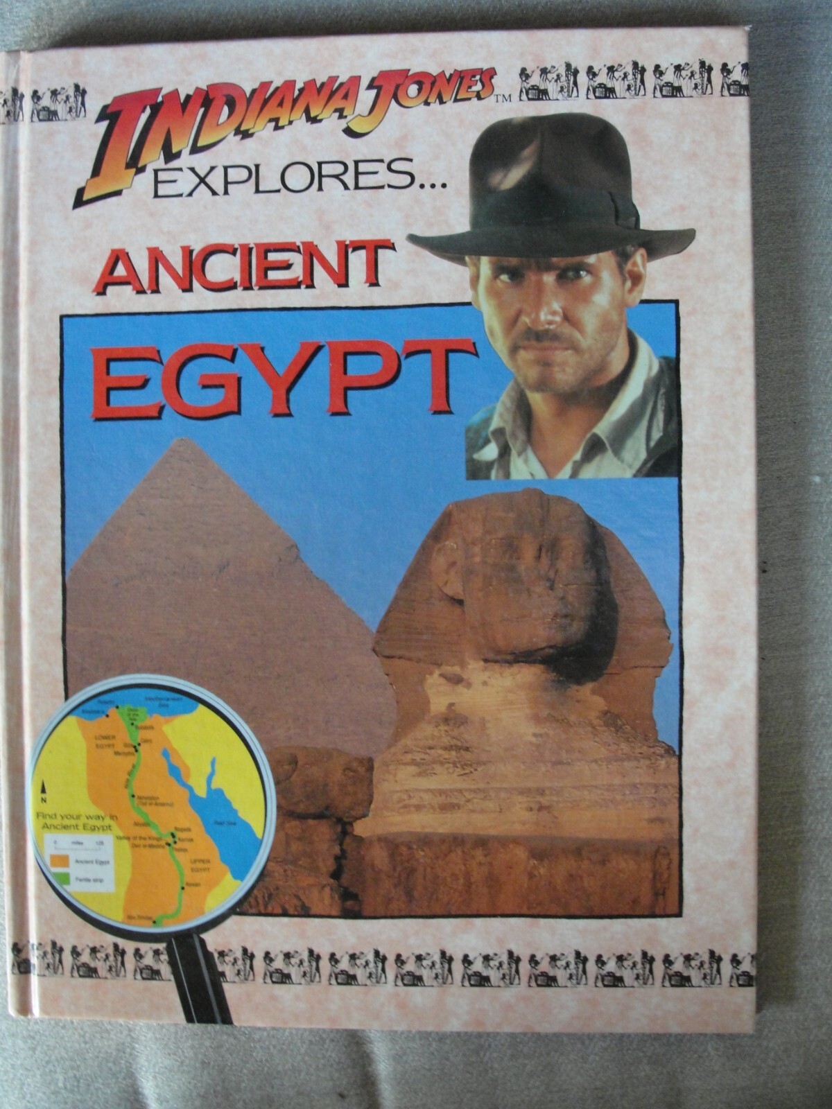 Indiana Jones Explores Ancient Egypt by John Malam, Hardback Book ...