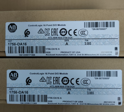 New Allen-Bradley 1756-OA16 ControlLogix 16 Point D/O Module 1756OA16 ...