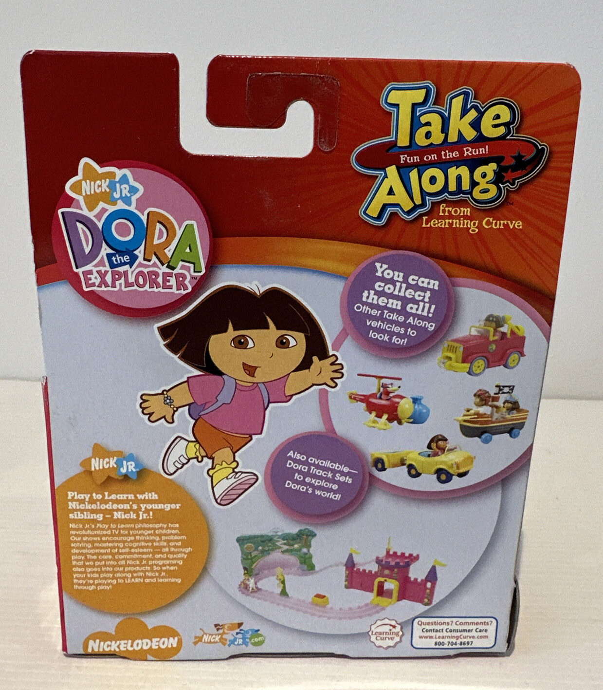 Nickelodeon Jr Dora The Explorer Tico's Die-Cast Take Along Toy Car for ...