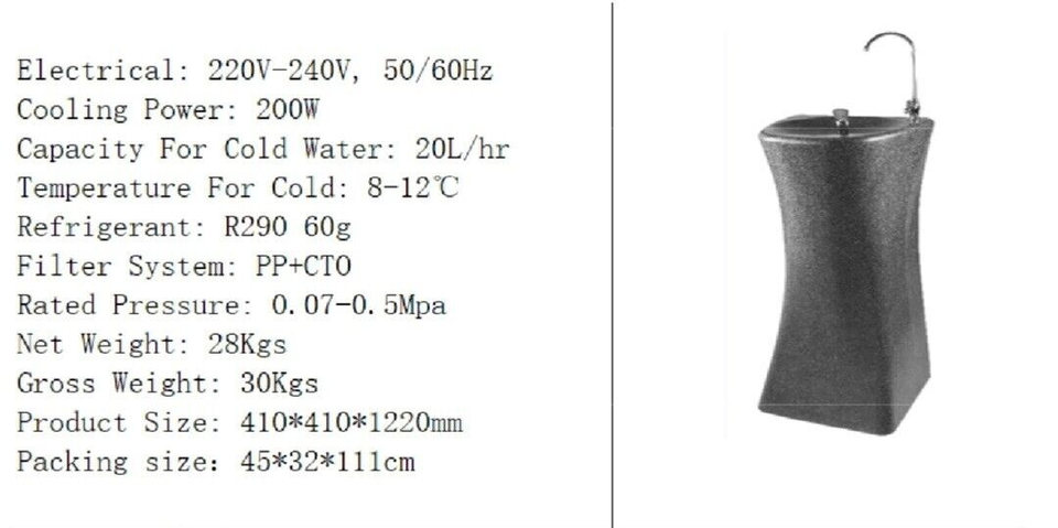 Rust free Filtered Cold Water Bubbler, Water Cooler, Water Fountain ...