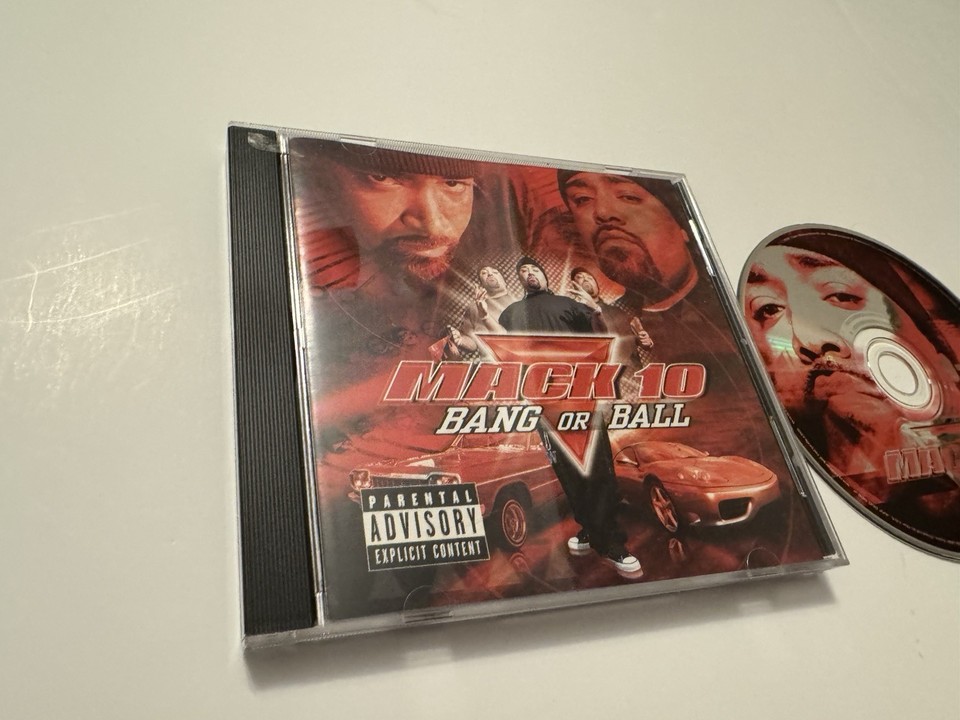 Bang or Ball Mack 10 Music CD Hip Hop West Coast Rap Y2K Cash Money ...