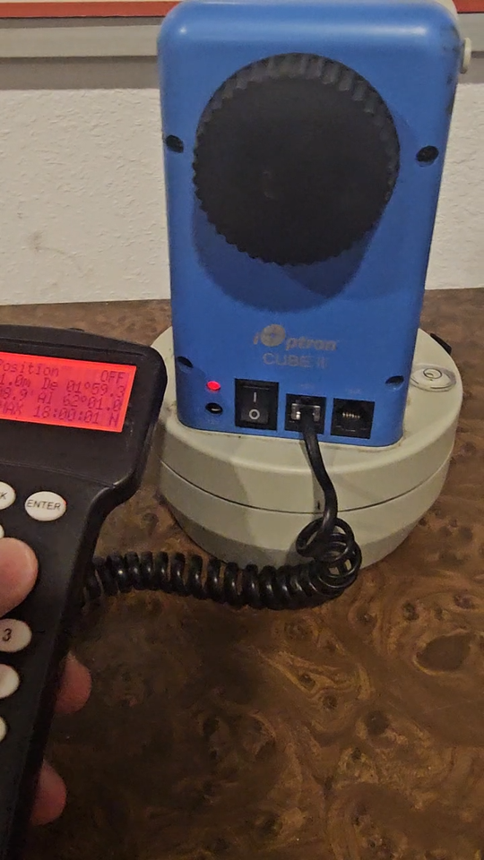 ioptron cube ii mount and handset controller | eBay