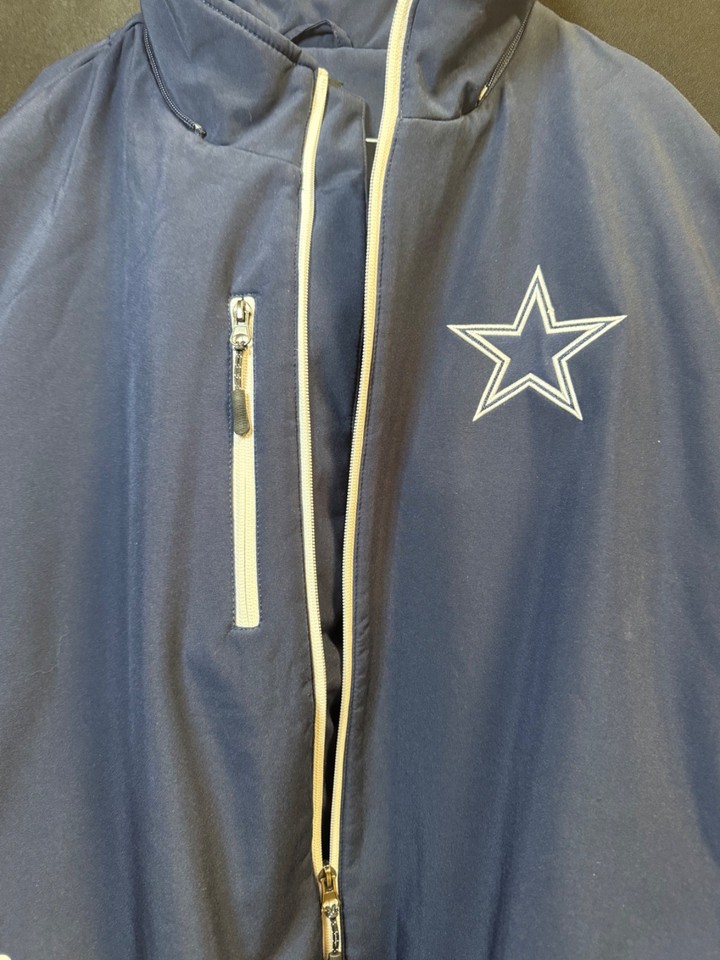 Dallas Cowboys NFL Soft Shell Coat Full Zipper Men's Blue XXL | eBay