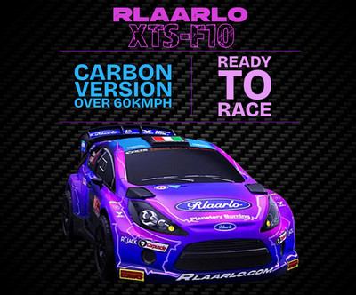 RLAARLO XTS F10 CARBON RC Rally Car 1:10 Scale 3S LiPo RTR - Purple ...
