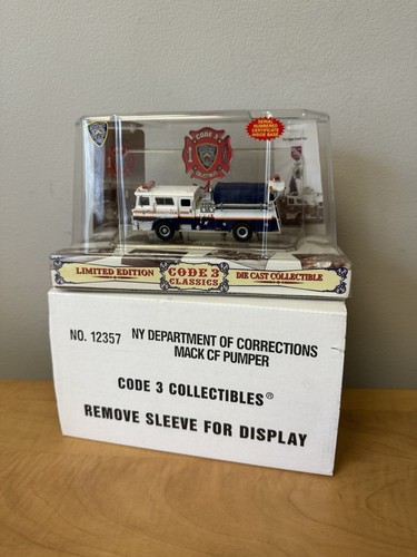 Code 3 Collectibles New York Department Of Corrections Mack CF Pumper ...