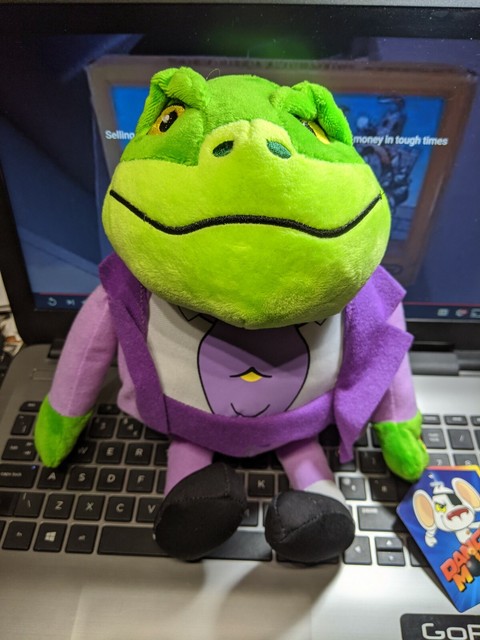 Official Danger Mouse Baron Silas Greenback Soft Toy. 12” for sale ...