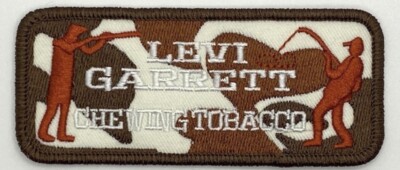 Levi Garrett Hunting Fishing Chewing Tobacco Retro Vintage Style Patch ...