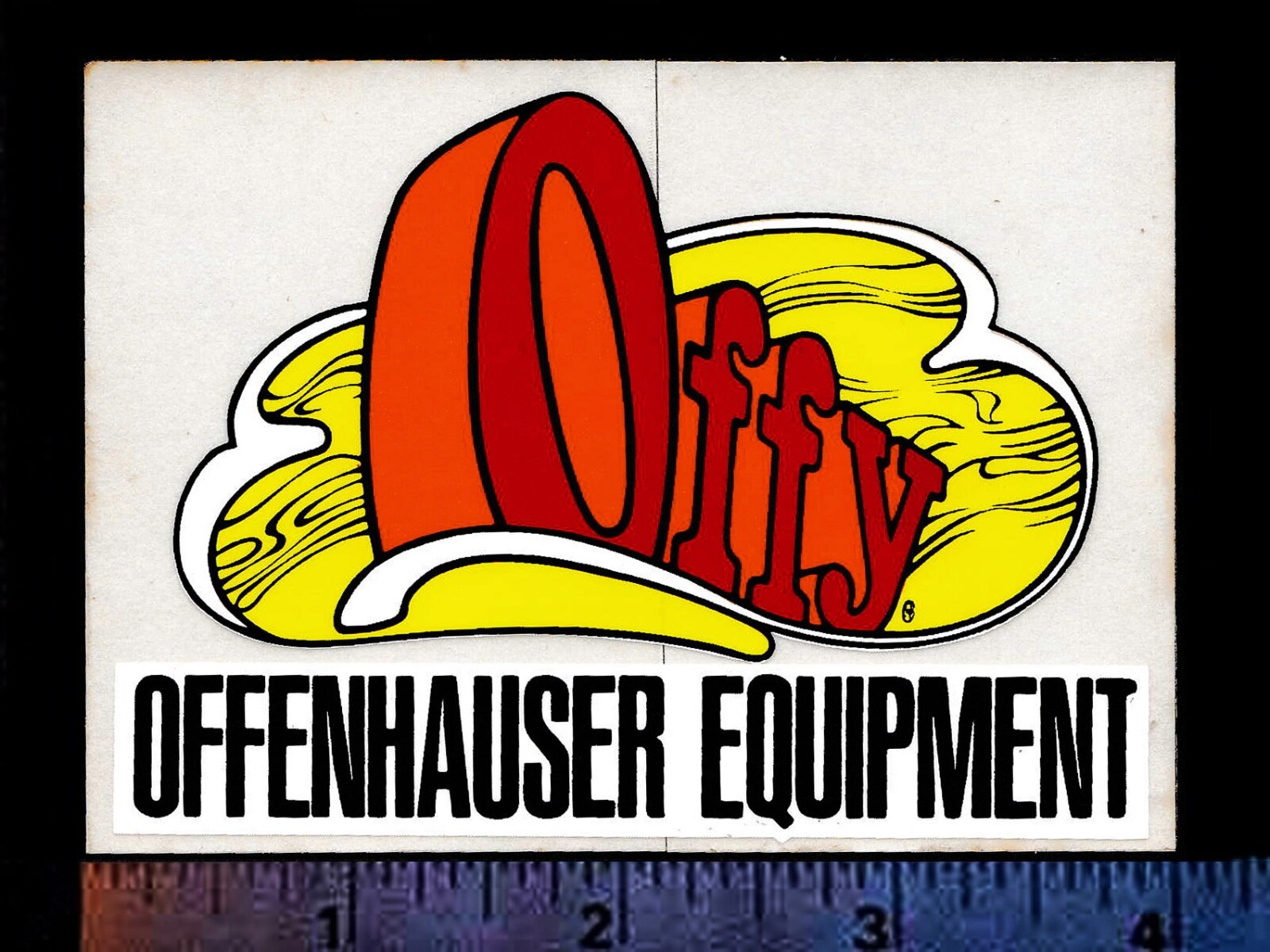 OFFY Offenhauser Equipment - Original Vintage 1960's 70's Racing Decal ...
