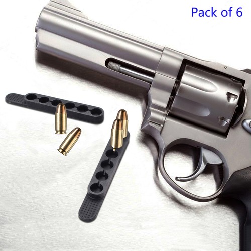 Speed Strips 6 Rounds for .38 .357 .40 Caliber, 6Pack Revolver Quick ...
