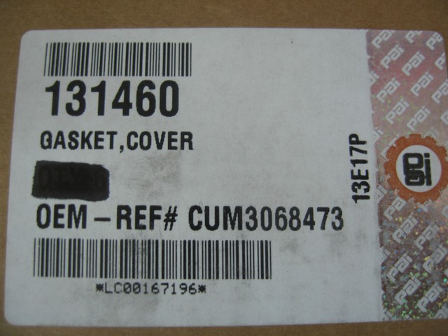 Cam Follower Cover Gaskets for Cummins N 3 Pai 131460 Ref# 3068473 ...