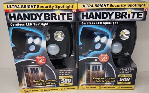 Handy Brite Cordless Ultra-Bright LED Motion-Activated Security ...