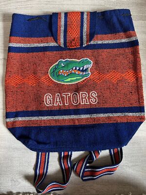 Florida Gators Blue & Orange Large Drawstring Backpack Rucksack | eBay