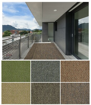 Gardenscape Fencepost Level Loop Indoor/Outdoor Custom Cut Area Rug ...