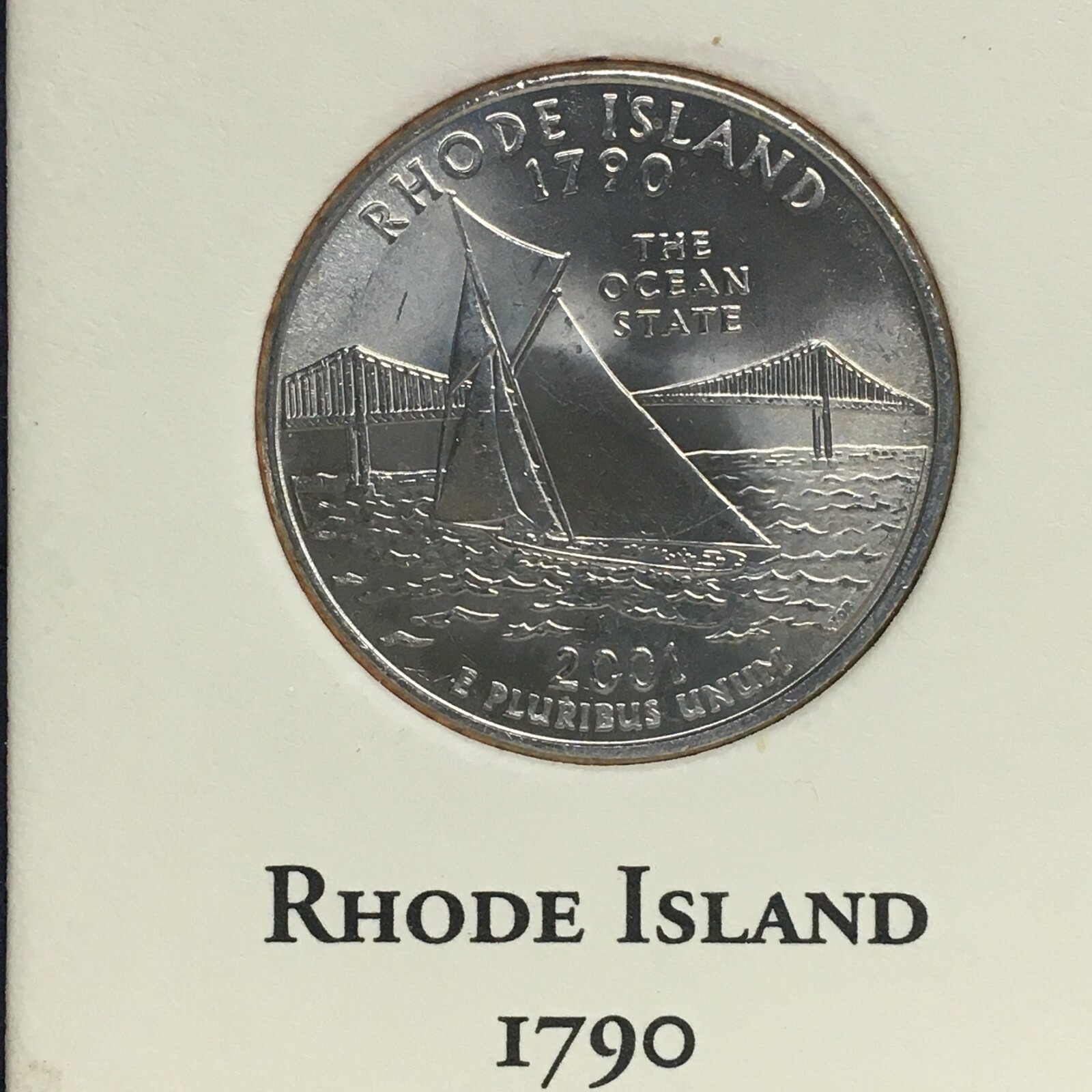 State Quarters B U D Mint Rhode Island | eBay