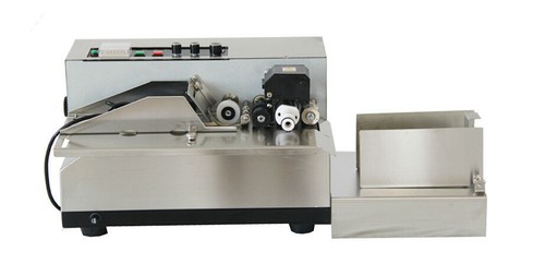 Automatic Dry Ink Batch Coding Machine Printer for Product Date Label ...