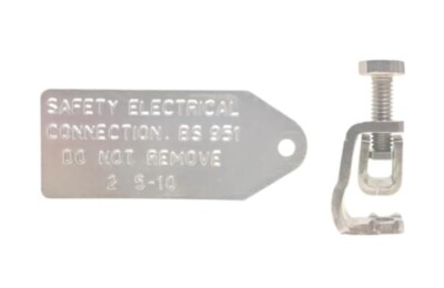 Radiator Earth Clamp with Safety Label for Radiator Bonding Wire ...