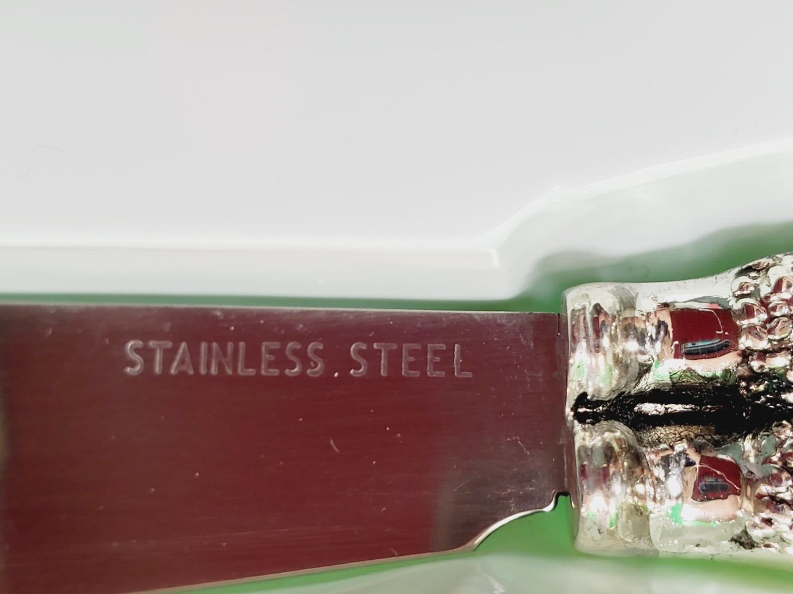 FOLIO HOME Christmas Spreaders Set Of 4 Holiday Dip Spreaders Stainless ...