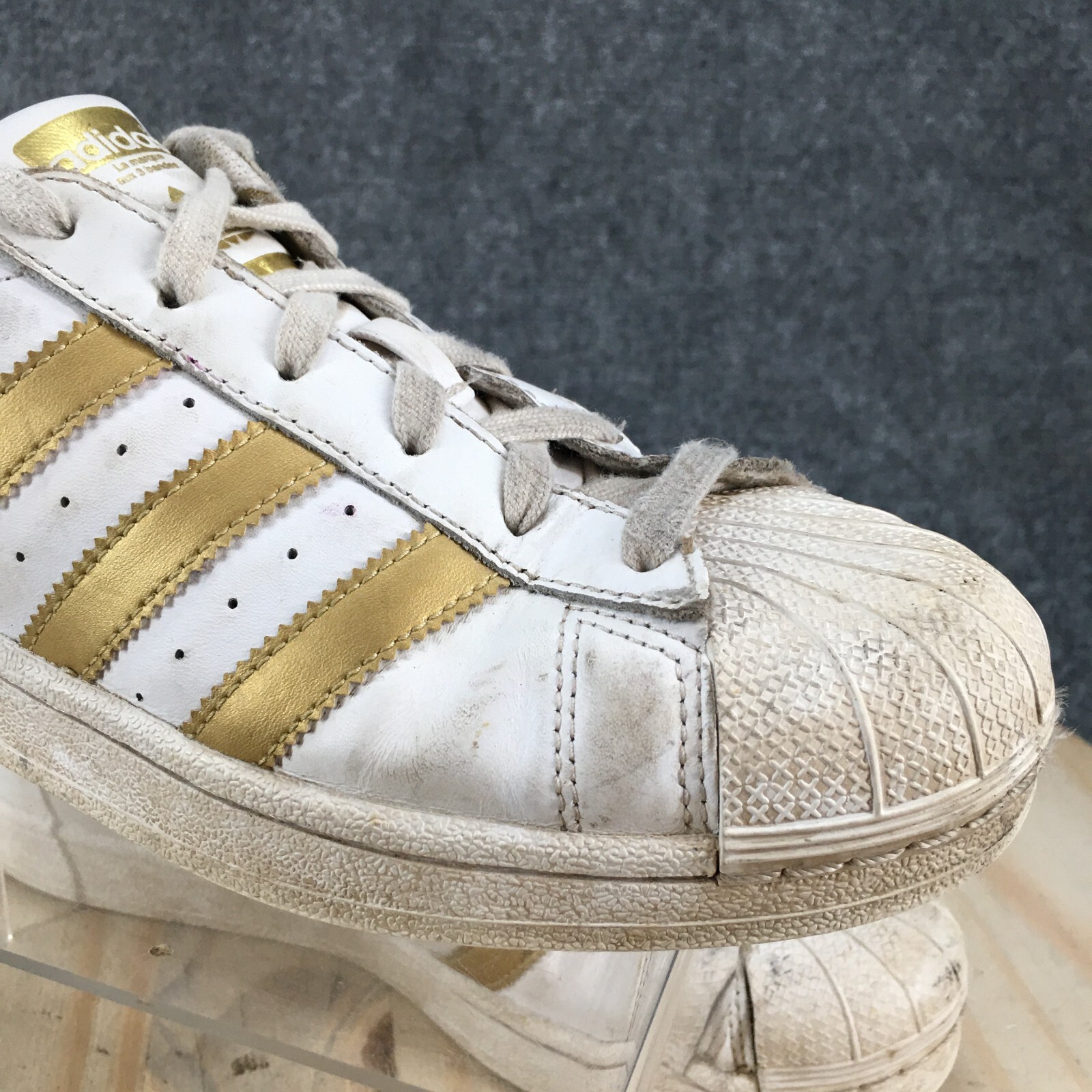 Adidas Originals Shoes Mens 7 Superstar Athletic Snea… - Gem