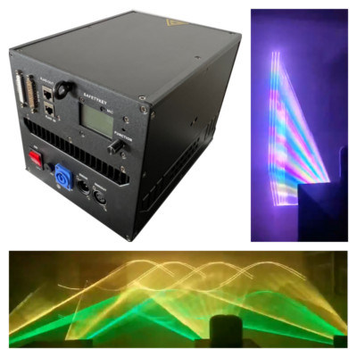 5W ILDA 3D laser light wedding party professional DMX rgb laser night ...