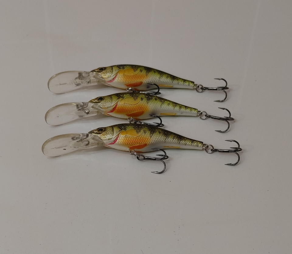 (3) Live Target Yellow Perch 3" Crankbait Fishing Lures Lot of 3 | eBay