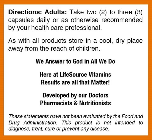 LifeSource Vitamins - Antibiotic Alternative - All Natural & Safe - 180 ...