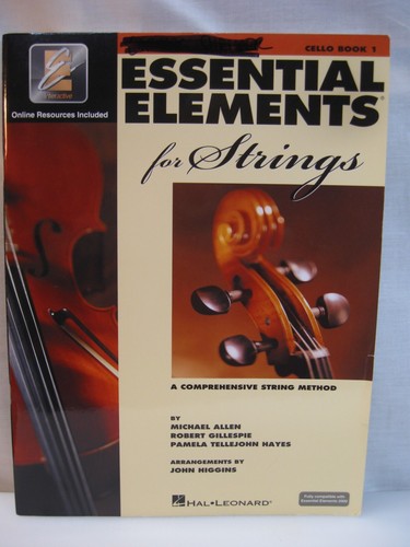 Essential Elements for Strings Cello - Book 1 | eBay