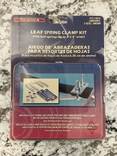 Superior 13-1401A Leaf Spring Clamp Kit For Leaf Springs Up To 2-1/2 ...