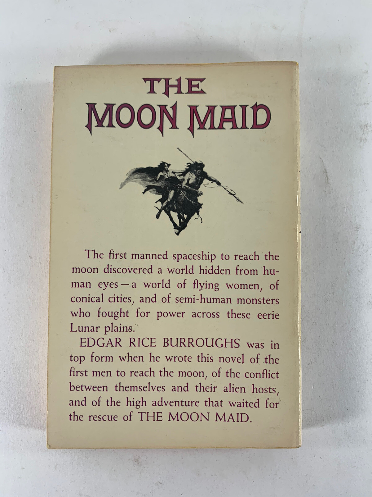 the Moon Maid Edgar Rice Burroughs 1960 1st Ace Vintage PB Book VG+ | eBay