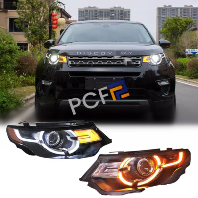 For Land Rover Discovery Sport 2015-2019 LED DRL Headlights Beam Lens ...