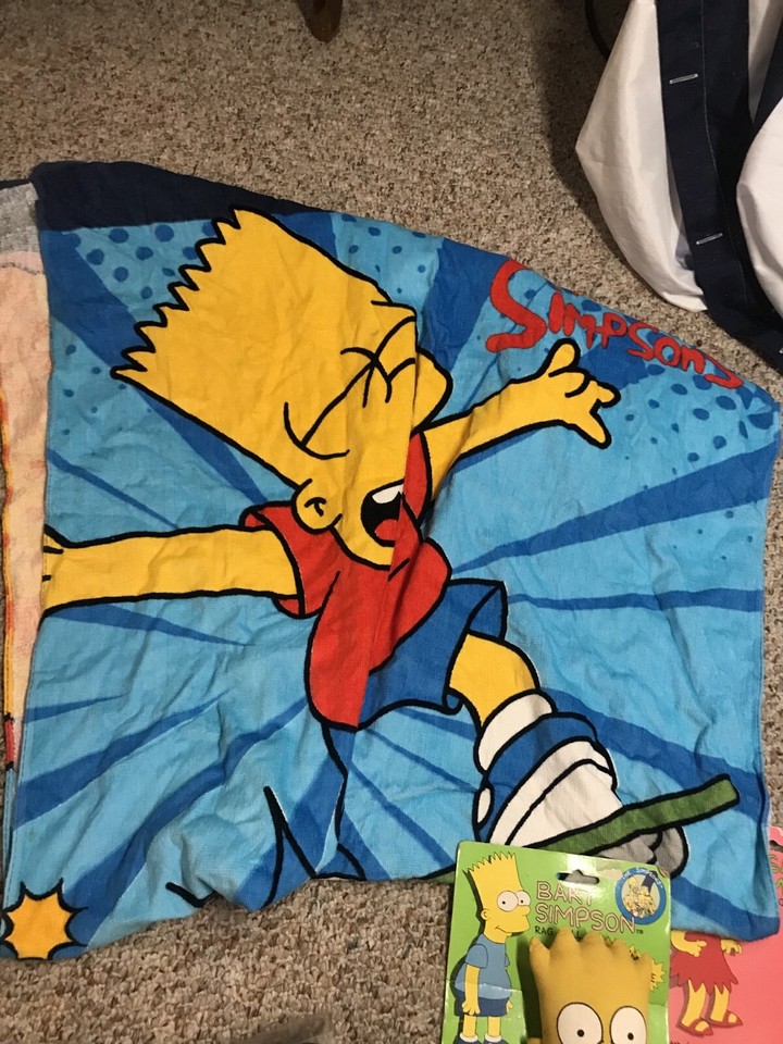 HUGE LOT OF SIMPSONS MEMORABILIA BOX 1 | eBay