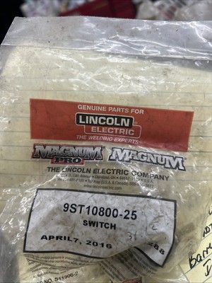 Genuine Lincoln Electric 9ST10800-4 Switch, Toggle *NOS* | eBay