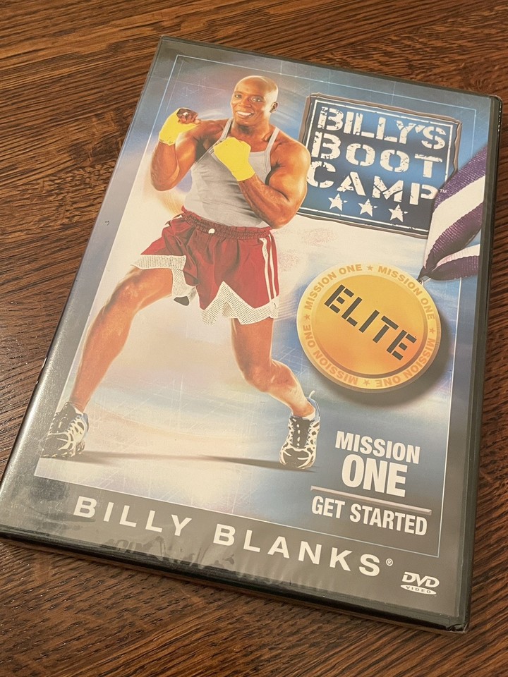 Billy Blanks Boot Camp Elite 5 DVDs Mission 1-3, 8 Min Cardio & Spot ...