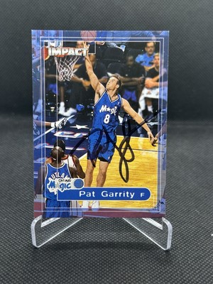 1999-00 Impact #16 Pat Garrity Auto Hand Signed Orlando Magic 🏀 | eBay