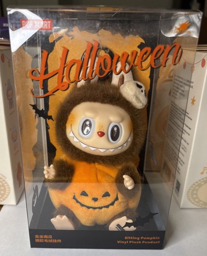 AUTHENTIC POP MART Pumpkin Labubu Happy Halloween Sitting Pumpkin NEXT ...