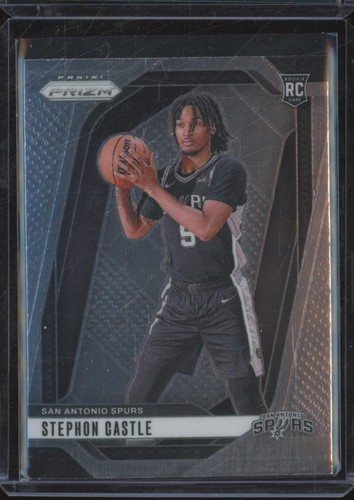2024-25 Panini Prizm STEPHON CASTLE #234 RC Rookie San Antonio Spurs ...
