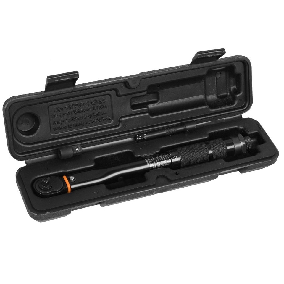 1/4" 3/8" 1/2" Square Drive Calibrated Adjustable Ratchet Torque Wrench ...
