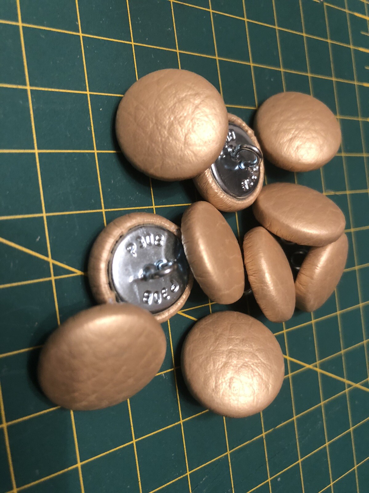 Upholstery Button Covering Service 10 Buttons using your own bespoke ...