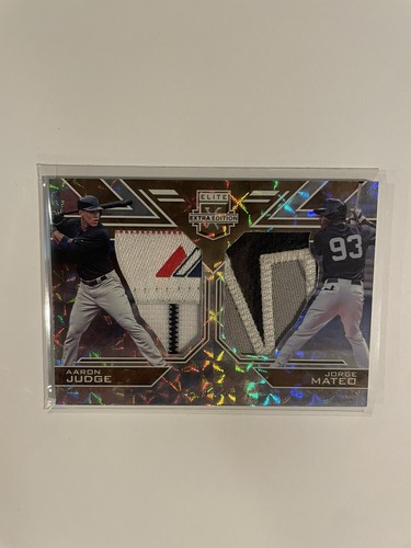 Aaron Judge Gold 1/1 RC - 2016 Panini Elite Game Used Patch /Jorge ...
