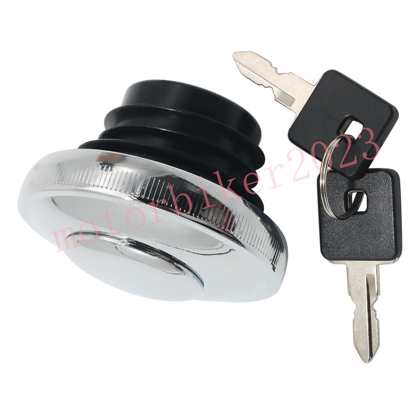 For Harley-Davidson Fuel Gas Tank Cap Cover Lock With Key XL1200 XL883 ...