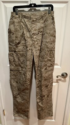 USMC Marine Corps Desert MARPAT MCCUU Combat Trouser Pants - Medium ...