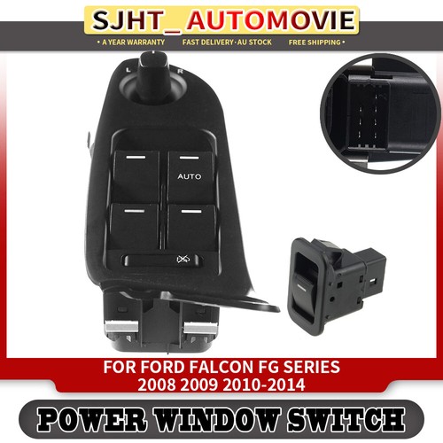 Master+1 Single Window Switches for Ford Falcon FG 2008-2014 Non ...