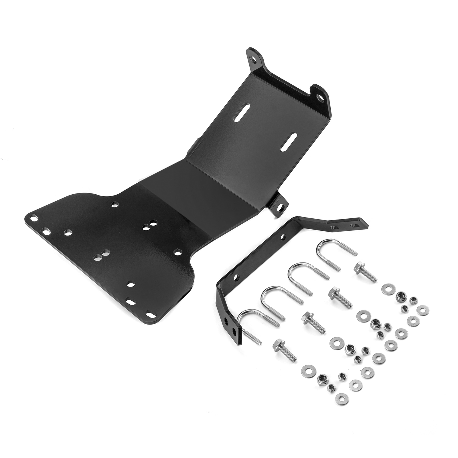 WSAYS Steel ATV Winch Mounting Bracket For HONDA RANCHER 350/400 2000 ...