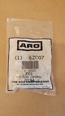 ARO F01 Pneumatic Air Flow Control 1/8" Npt | eBay