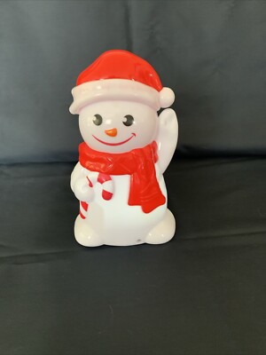 Christmas Snowman, Light/Sound Features-Motion Activated 6 Inches ...