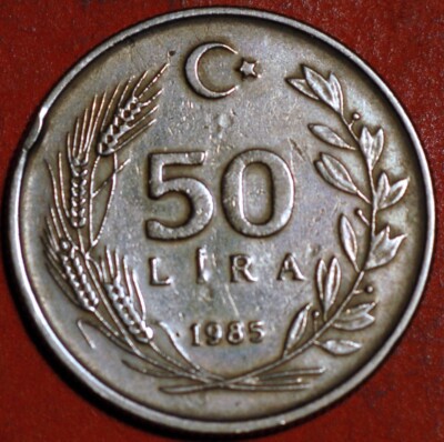 Turkey 50 Lira 1985 KM# 966 | eBay