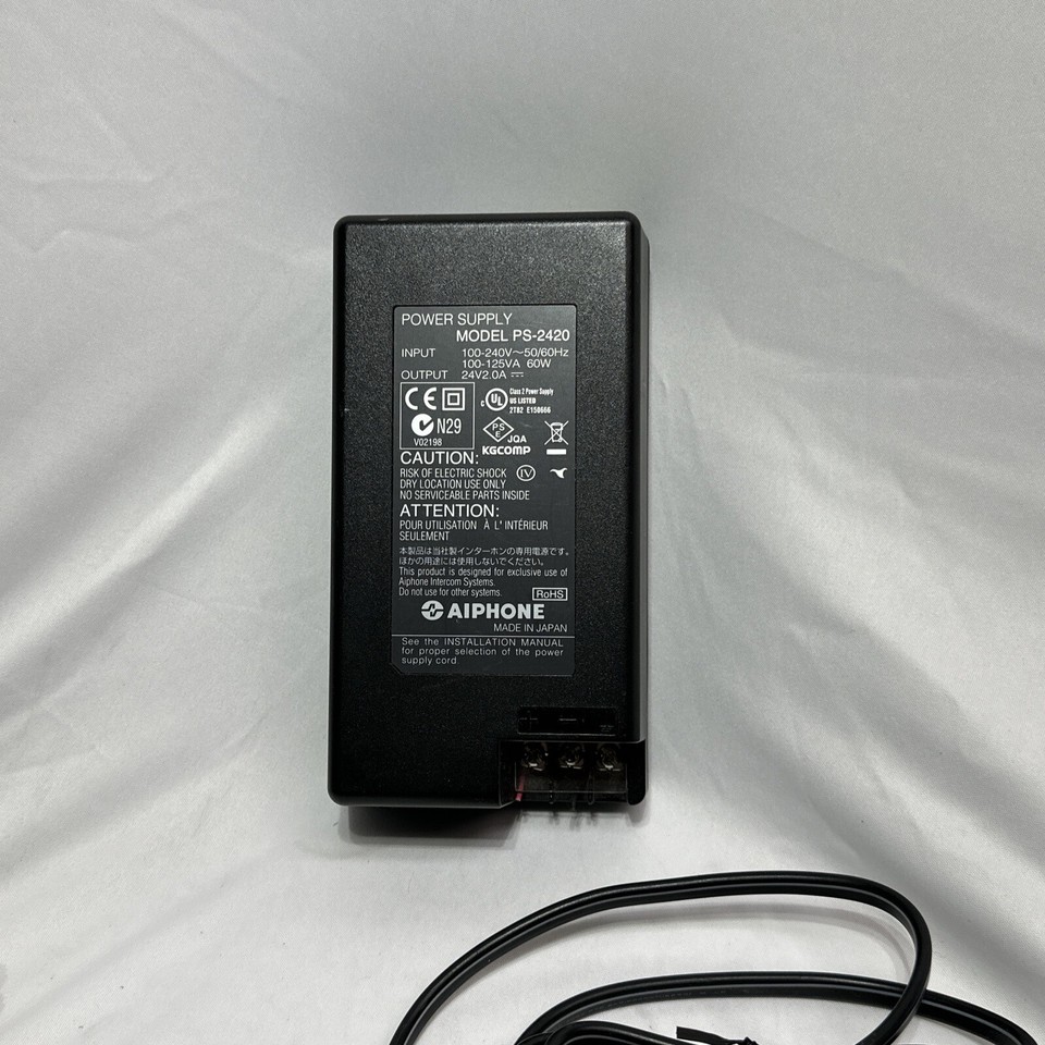 Aiphone Power Supply, PS 2420 | eBay