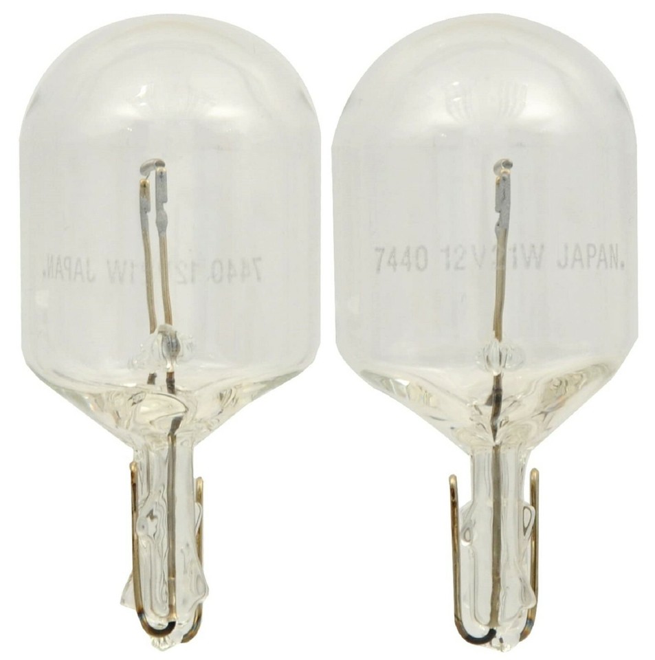 Sylvania Basic 7440 25W Two Bulbs Rear Turn Signal Light Replace Stock ...