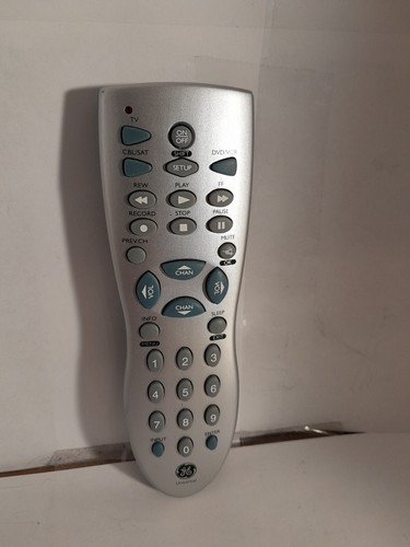 GE TV Universal Remote Control RC24914-E TV Cable Satellite DVD VCR/AUX ...